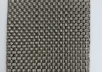 China Corrosion Resistant High Strength Woven Structure Stainless Steel Decorative Mesh for sale