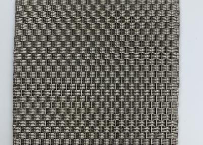 China Corrosion Resistant High Strength Woven Structure Stainless Steel Decorative Mesh for sale