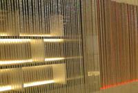 China Spiral Herringbone Pattern Brass Copper SS Woven Decorative Mesh for Building Exterior Partitions for sale