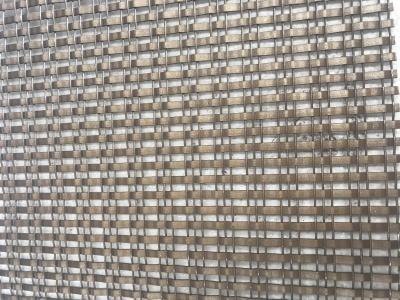 China Drilled Electroplated Stainless Steel Wire Mesh Garden Fence Dutch Woven Protective Netting 0.9-3.0mm Wire Diameter for sale