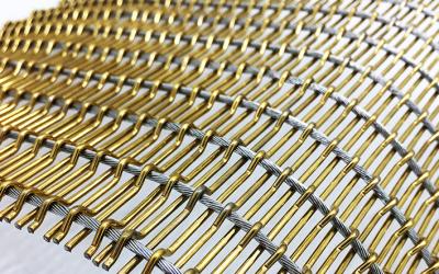 China Welded Decorative Stainless Steel Wire Mesh 0.9-3.0mm for Building Exteriors and Screens for sale