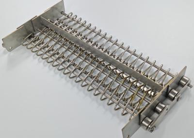 China Food Grade Stainless Steel Spiral Wire Mesh Conveyor Belt 304 316L for Oven Baking for sale