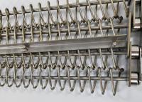 China Stainless Steel Wire Mesh Conveyor Belt 304 Food Grade Chain Link Belt for Oven Freezer for sale
