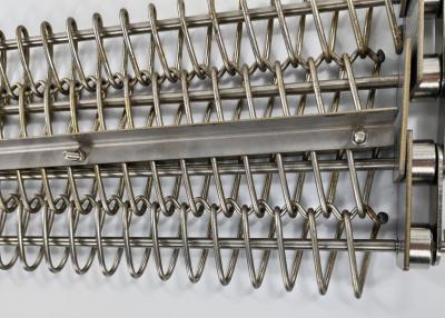 China Stainless Steel Wire Mesh Conveyor Belt 304 Food Grade Chain Link Belt for Oven Freezer for sale