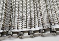 China Food Grade Stainless Steel Flat Belt Plain Weave Mesh for Oven Conveyor 304 for sale