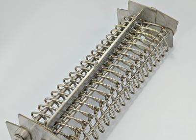China Stainless Steel 304 316 Woven Metal Conveyor Belt 50cm Width 10m 20m Length Food Grade High Temperature for sale