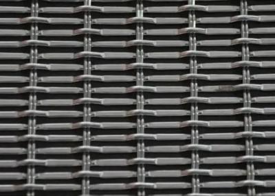 China Architectural Stainless Steel Woven Mesh 8m Width for Curtain Walls and Building Exteriors for sale