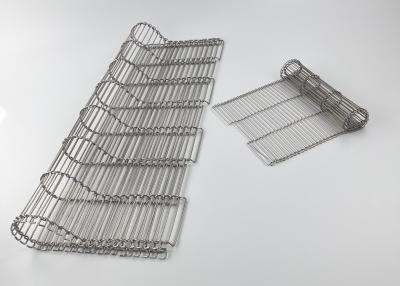 China High Temperature Resistant Stainless Steel 304 Flat Flex Wire Mesh Belt for sale
