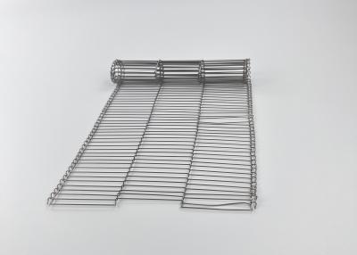 China 316 Stainless Steel Flat Flex Wire Mesh Conveyor Belt For Food Processing for sale