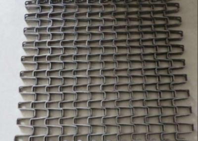China Heavy duty Flat Wire Conveyor Belt constructed with robust extended service life for sale