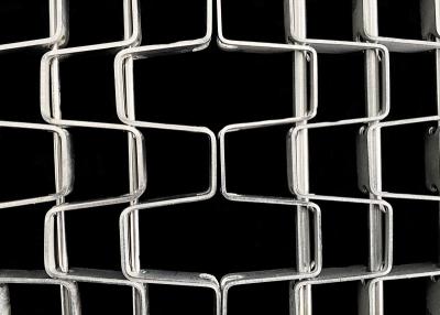 China Flat Wire Mesh Belt Stainless Steel For Food Cooling Washing Baking Production Line for sale