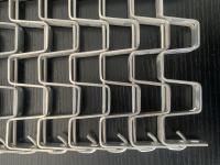 China 304 316L Stainless Steel Flat Wire Mesh Belt Easy to Clean For Food Washing Cooling for sale