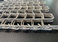 China SS 304 316L Flat Wire Mesh Belt Corrosion Resistant For Fruit Vegetable Processing for sale