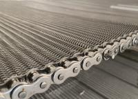 China Custom Chain Driven Wire Mesh Conveyor Belt for Industrial Drying, Baking, Washing and Heat Treatment Equipment for sale