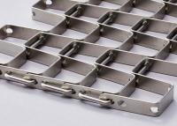 China Custom Flat Top Chain Mesh Conveyor Belt for Food Packaging, Industrial Processing and Automated Conveying Lines for sale