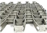 China Custom Flat Top Chain Mesh Conveyor Belt for Food Packaging, Industrial Processing and Automated Conveying Lines for sale