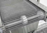 China 316 Stainless Steel Spiral Mesh Belt for Food Freezing Industry - 360° Flat Turn Conveyor System for sale