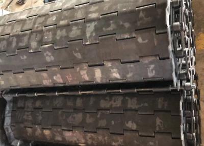 China Heavy Duty Chain Plate Conveyor Belt - Stainless Steel 304/316/316L for Paper Product Conveying up to 400°C for sale