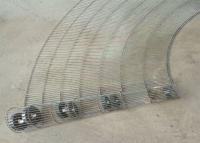 China CE SGS Pass SS304 Flat Flex Mesh Belt For Steamed Bread Oven , Long Life for sale