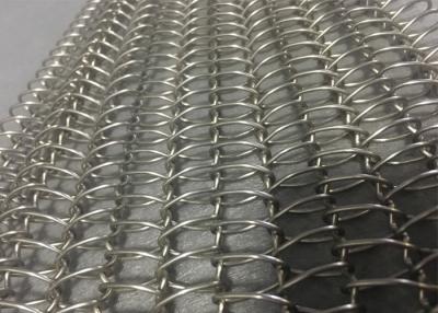 China Balanced Conveyor Wire Mesh Belt for Glass Annealing Corrosion Resistance Friction Drive 316L for sale