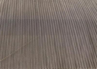 China Flexible Drying Oven Stainless Steel Balanced Weave Wire Mesh Belt for sale