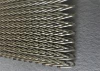 China 304SS Balanced Weave Conveyor Belts Easy Installation No Deformation Long Life Time for sale