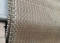 China Duable 310 Herringbone Chain Mesh Belt Corrosion Resistant For Drying Machine for sale