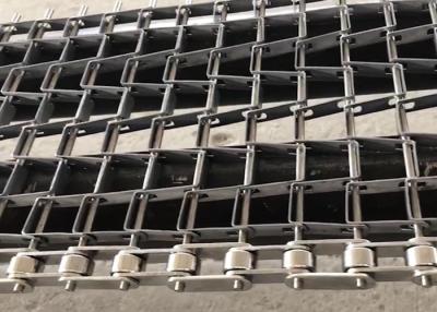 China Food Grade Stainless Steel Honeycomb Conveyor Belt for Bread Production - Temperature Range -30°C to 400°C, Speed 1-25 m/min for sale