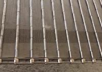 China 304 Stainless Steel Slat Link Conveyor Belt - Anti-Rust Plate Design for Electronics with Custom Width/Length for sale