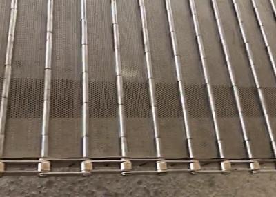 China 304 Stainless Steel Slat Link Conveyor Belt - Anti-Rust Plate Design for Electronics with Custom Width/Length for sale