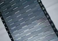 China High Carbon Steel Plate Link Conveyor Belt 1.5-2.0mm Thickness 300-2000mm Width for Tobacco Conveying for sale