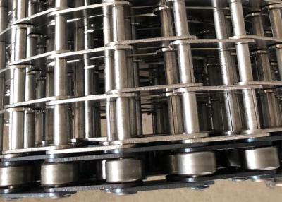 China 304 Stainless Steel Eye Link Conveyor Belt High Temperature Resistant for Freezing Berries 3m Length for sale