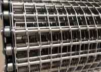 China 316 Stainless Steel Eye Link Conveyor Belt for Baking and Food Industry 50mm Pitch for sale