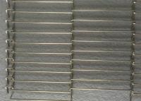 China 316L Stainless Steel Acid Resistant Flat Flex Conveyor Belt 30cm-3m Width 0-500°C Range for sale