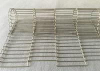 China 304 Stainless Steel Flat Flex Conveyor Belt 30cm-3m Width 0-500°C Temperature Range for Freezing Machines for sale