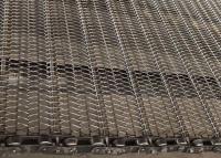 China Food Processing Chain Link Conveyor Systems 304 Food Grade Stainless Steel for sale