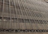 China Smooth Surface Chain Mesh Conveyor Belt 304 Stainless Steel For Ceramic Conveying for sale