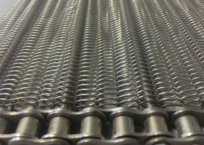 China High Temperature Stainless Steel Chain Mesh Conveyor Belt 304 316 Custom Size for Wadding Machine for sale