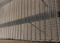 China Drying Chain Link Conveyor Belt , Chain Link Wire Mesh Large Open Area for sale