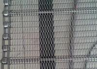China Acid Resistant 316L Chain Mesh Conveyor Belt 10mm Pitch for Chemical Milling for sale