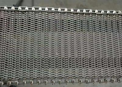 China 304 Stainless Steel Spiral Mesh Belt for Seafood Frozen Oven 700mm 800mm Width for sale