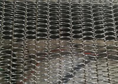 China Lightest Diamond Spiral Conveyor Wire Mesh Belt for Frozen and Dried Food 304 Stainless Steel for sale