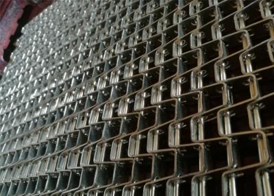 China 304 Stainless Steel Honeycomb Conveyor Belt 1-25 m/min Speed Heavy Load Parts Washing for sale