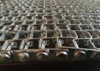 China High Carbon Steel Honeycomb Conveyor Belt 25.4×12.7mm with 1.2mm Thickness for Industrial Sorting Systems for sale