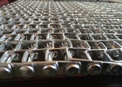 China 304 Stainless Steel Honeycomb Conveyor Belt 25.4×25.4mm for Food Freezing with Large Open Area for sale