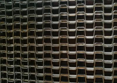 China Galvanized Iron Flat Wire Belt , Honeycomb Belt For Discharging Tower for sale