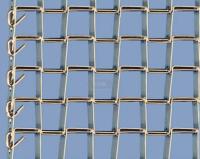 China Heavy Load Flat Wire Conveyor Belt 201 Stainless Steel 25.4x12.7mm Open Mesh for sale