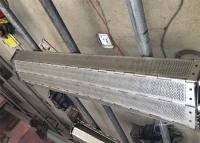China SS Metal Plate Conveyor Belt 1.5-2.0mm Thickness 300-2000mm Width for Food Dehydration Machinery for sale