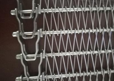 China 304 Stainless Steel Spiral Mesh Belt Conveyor - 5mm Rod Diameter, 1