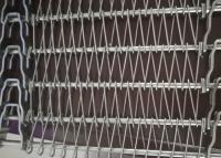 China 304 Stainless Steel Spiral Conveyor Belt 700-800mm Width for Food Cryogenic Cooling Systems for sale